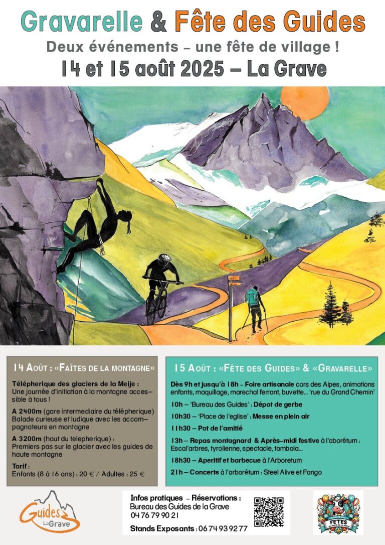 Fête des Guides - Bureau des Guides de la Grave